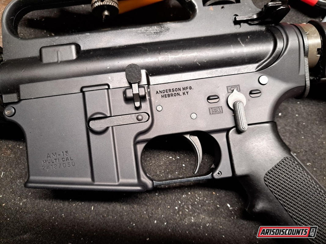 D2-K067-AG00 - Anderson Stripped Lower Receiver - No Logo - AR15Discounts