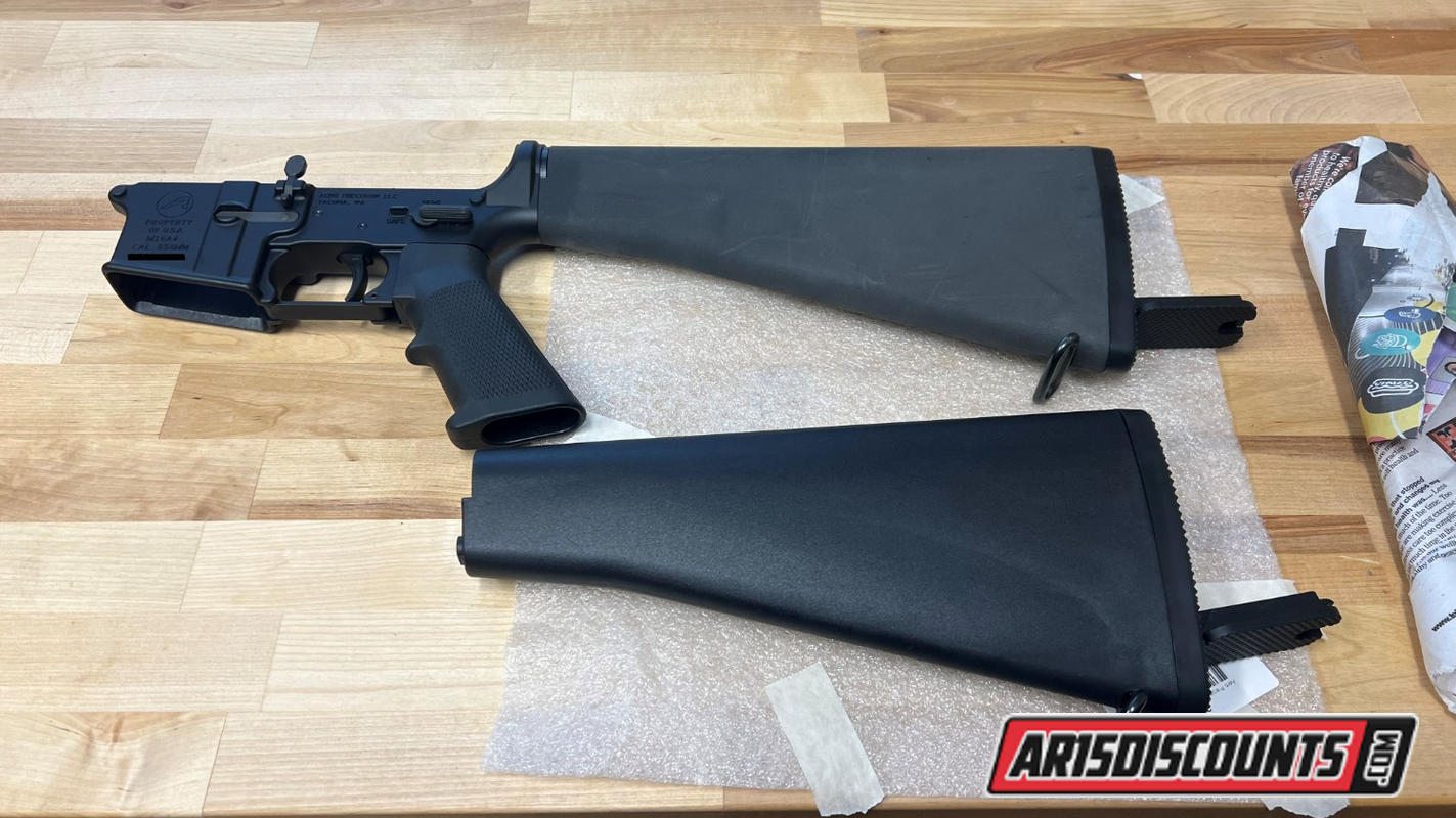 Aero Precision A2 Fixed Stock- Black