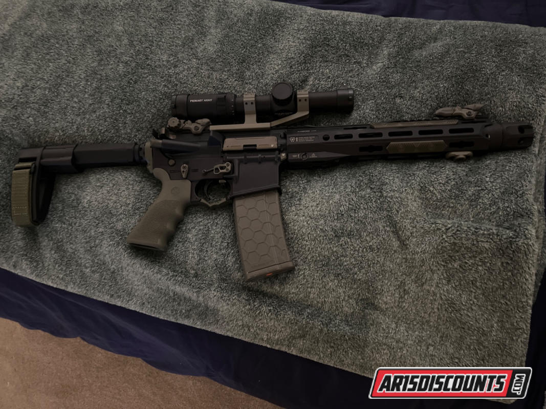 SI-ARCH-EL-ODG - Strike Industries Extended Latch Charging Handle - OD ...