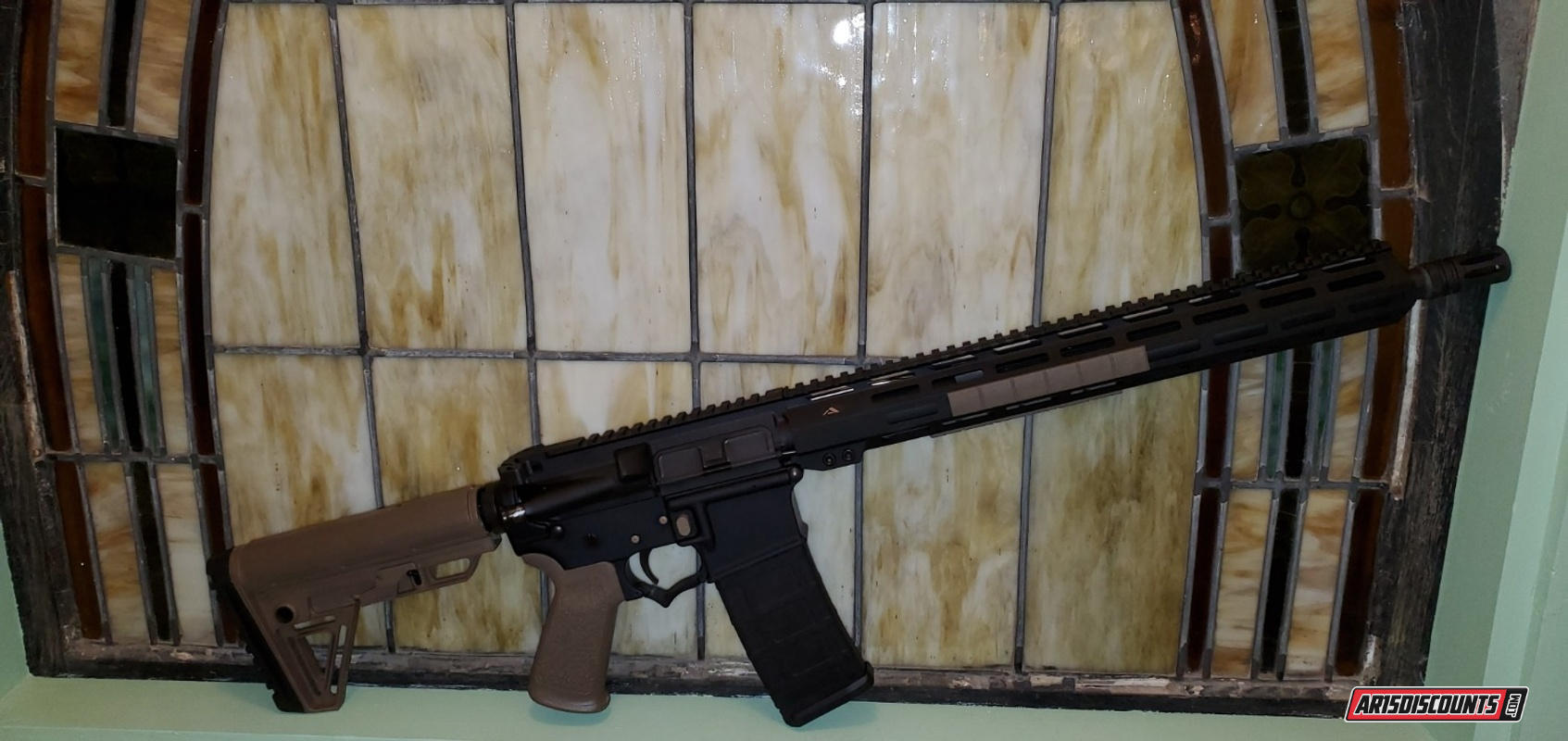 - Trinity Force Alpha Stock - Sand - AR15Discounts