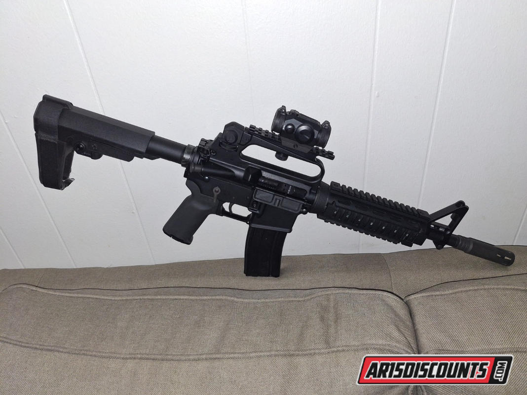 - KAK Retro AR15 Extended Flash Hider 1/2-28 - 4" - AR15Discounts