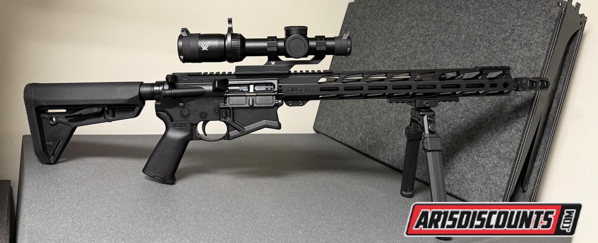 BNDL-SE1801-CM202 - Vortex Strike Eagle 1-8x24mm FFP EBR-8 MOA LPVO w ...