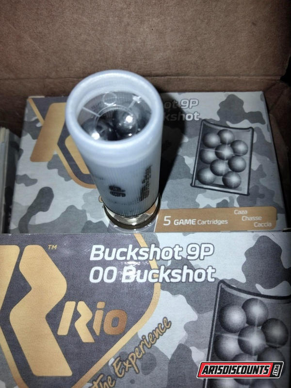 RB129 - Rio RB129 Royal Buck 12 GA 2.75" 00 Buck Shot - 5 Rounds ...