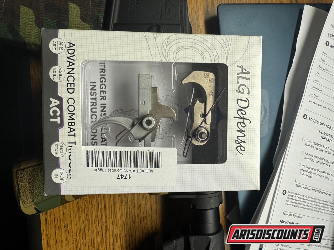 ALG ACT AR-15 Combat Trigger