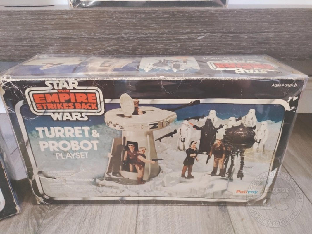 Star Wars Turret & Probot Playset (Kenner/Palitoy) Display Case ...
