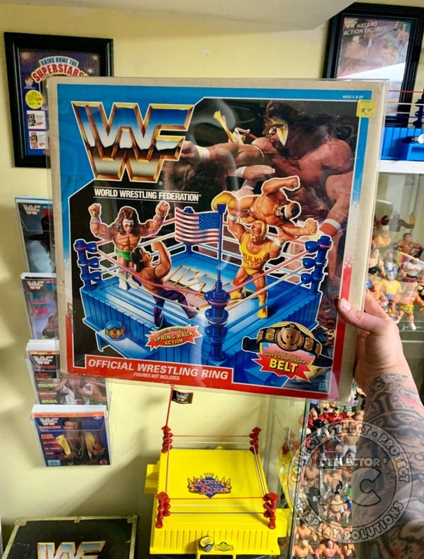 WWF Hasbro Official Wrestling Ring Display Case – Deflector DC