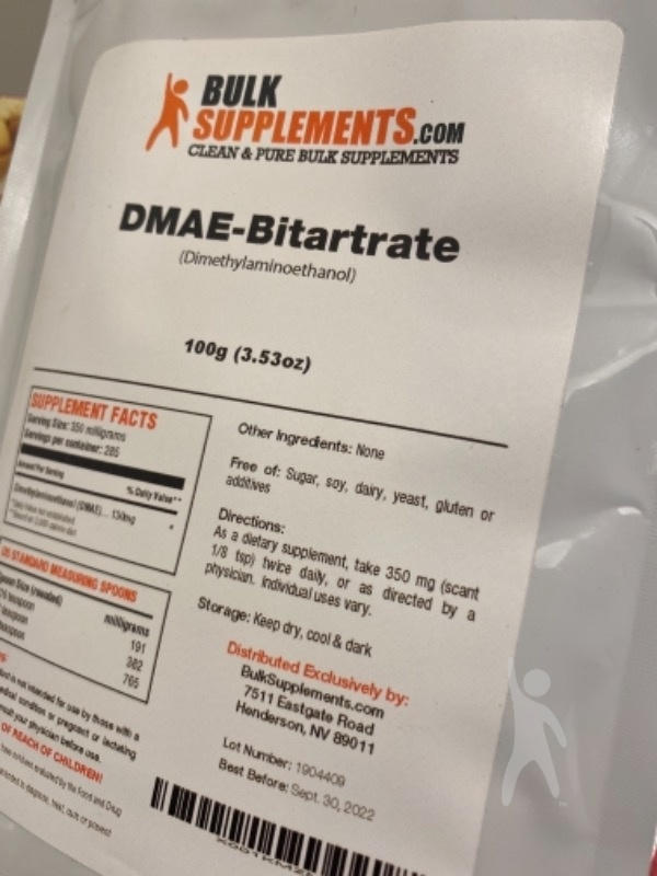 DMAE-Bitartrate Powder | DMAE Supplement