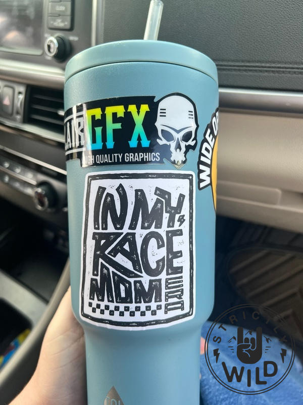 In My Race Mom Era Sticker – Strictly Wild