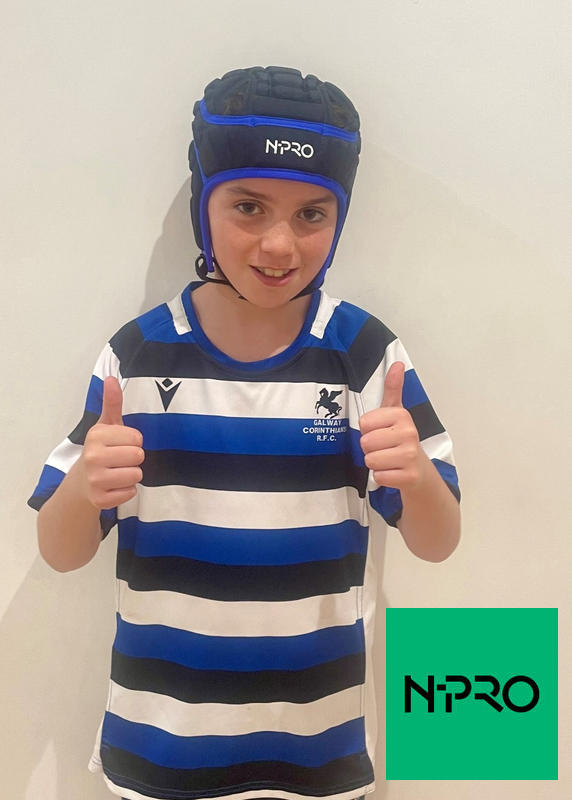 N-PRO Rugby Head Guard - Blue – N-Pro