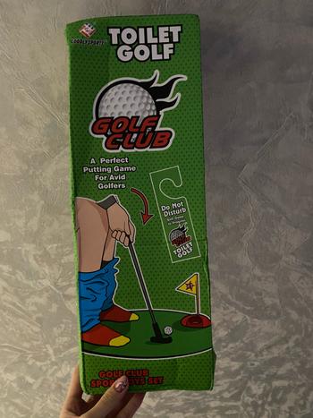 Potty Putter Toilet Golf Game - GEEKYGET