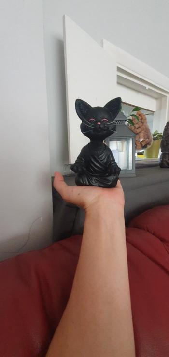 Zen Yoga Pose Meditation Cat Figurine - GEEKYGET