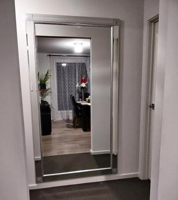 Belinda Silver Large Wall Mirror — SHINE MIRRORS AUSTRALIA