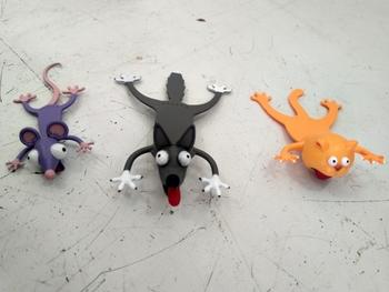 Ouch Squashed Animal Bookmarks - GEEKYGET