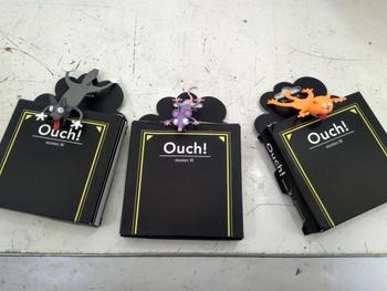 Ouch Squashed Animal Bookmarks - GEEKYGET