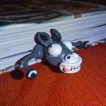 Ouch Squashed Animal Bookmarks - GEEKYGET