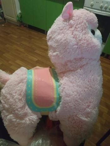 Llama Alpaca Plush Toy With Saddle - GEEKYGET