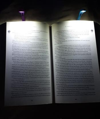 Portable LED Clip On Reading Book Light - GEEKYGET