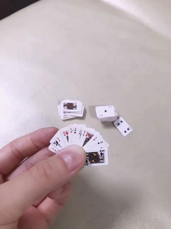 Super Tiny Mini Poker Playing Cards - GEEKYGET