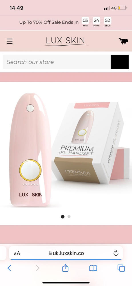 LUX SKIN® Premium IPL Handset