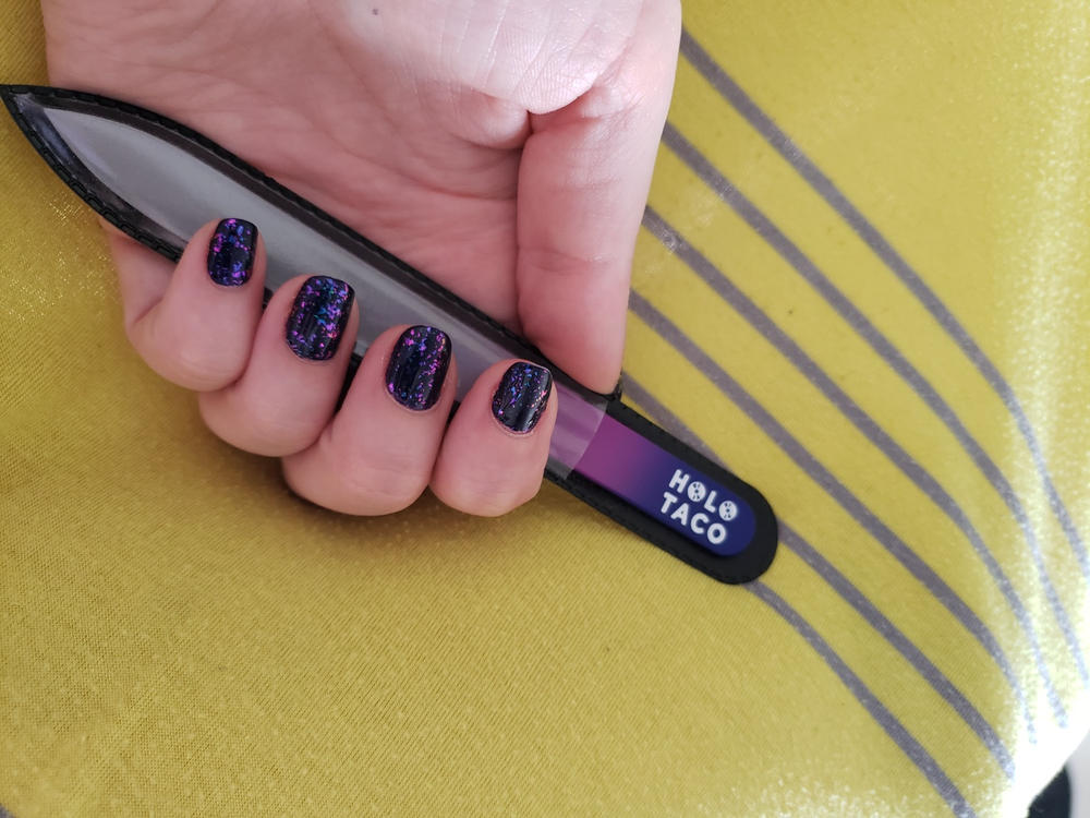 Glass Nail File – Holo Taco