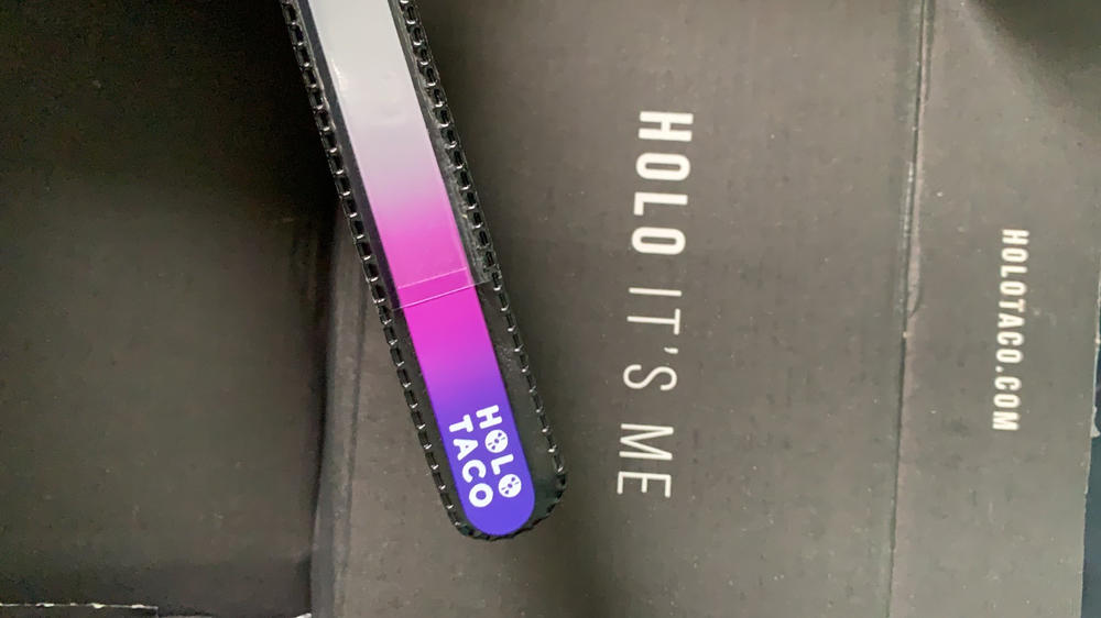 Glass Nail File - Purple/Pink – Holo Taco