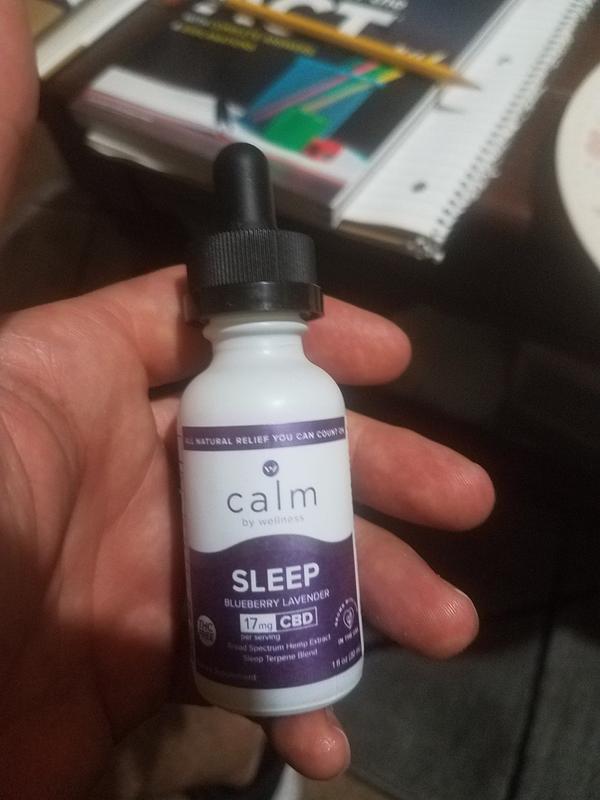 Hemp CBD Sleep Oil Tincture | Calm By Wellness