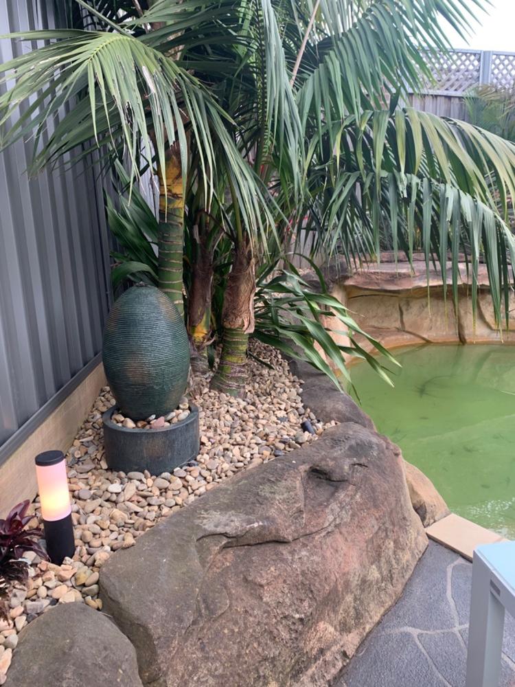 Aeris Ripple Oval Water Feature - 71cm — Fountainland