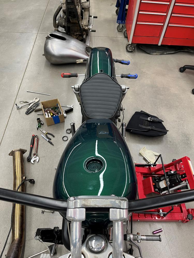 Sully's Customs Sporty Solo - Horizontal Pleated - for '82 - '03 ...