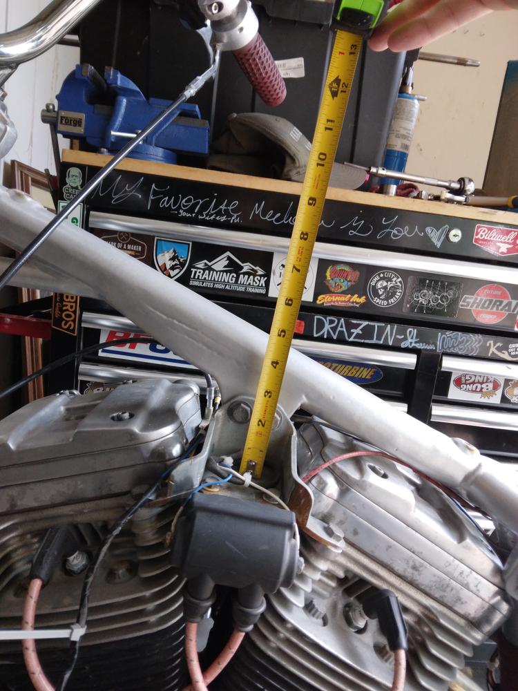 Lowbrow Customs Super Banana Gas Tank - Mid Tunnel - 2.6 Gallon