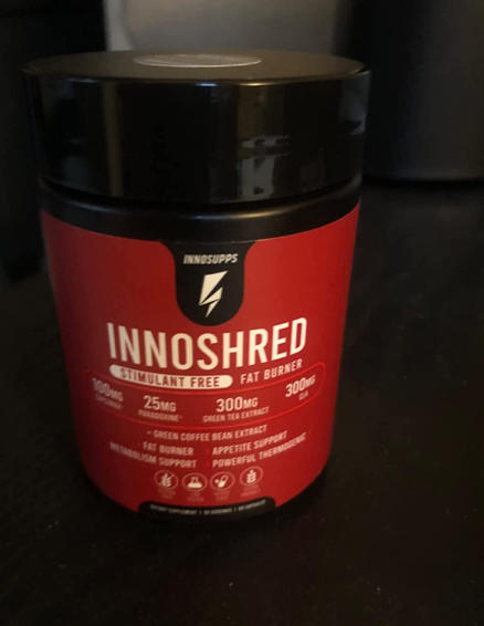 Inno Shred Stimulant Free by Inno Supps - Burn Fat, Weight Loss Support