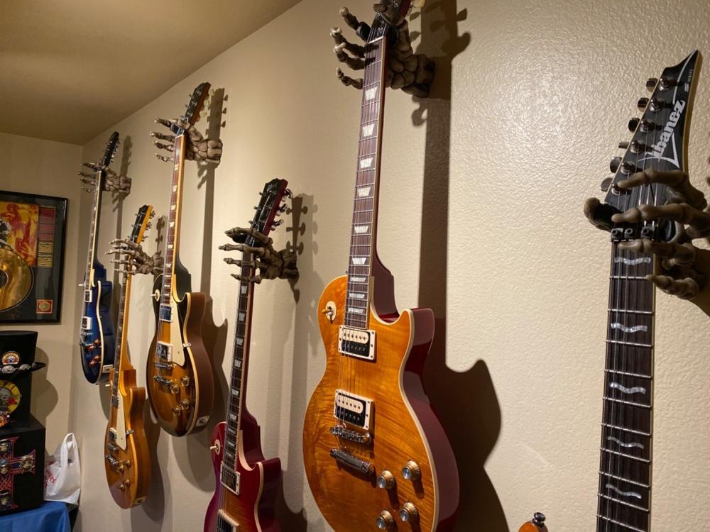 GuitarGrip Skeleton Hand Guitar Hanger