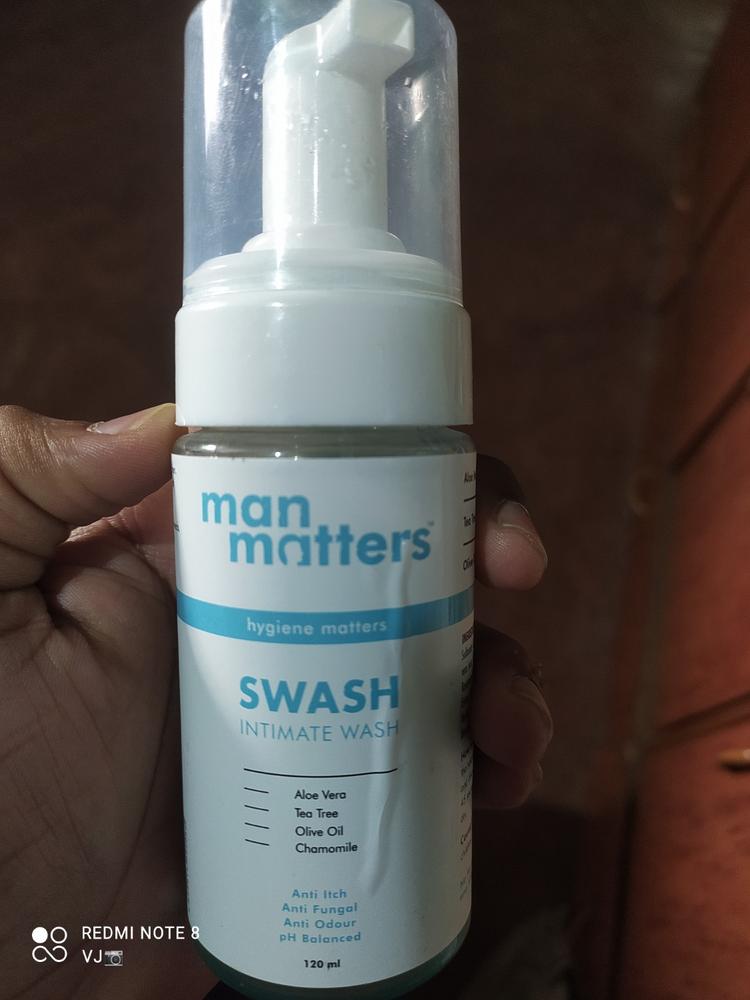 SWASH Intimate Wash for Men | Anti-fungal & Neem Scented | Man Matters