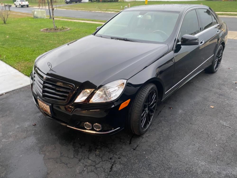 Mercedes Benz W212 E-Class OEM Style Matte Black / Chrome Grill