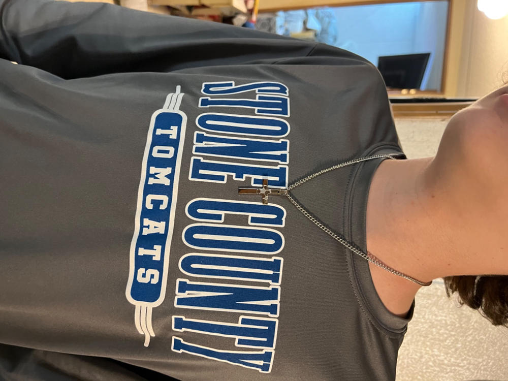 Soccer Cross Pendant With Chain Necklace - Stainless Steel – Elite ...