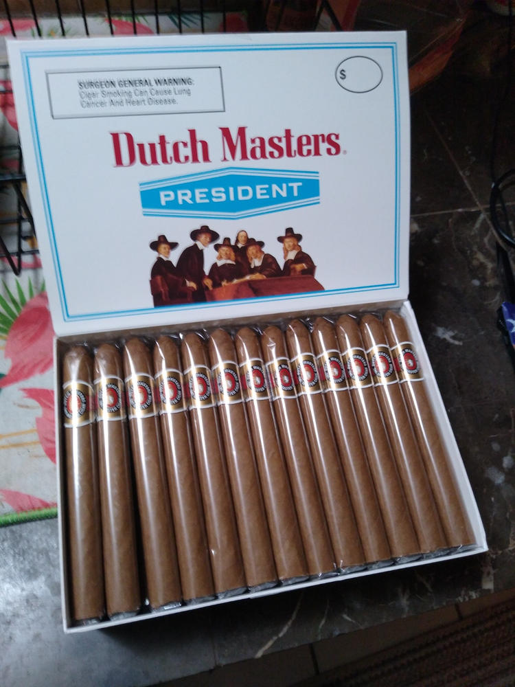 Dutch Masters President Cigars Box of 50 | Wholesale Price – Tobacco Stock