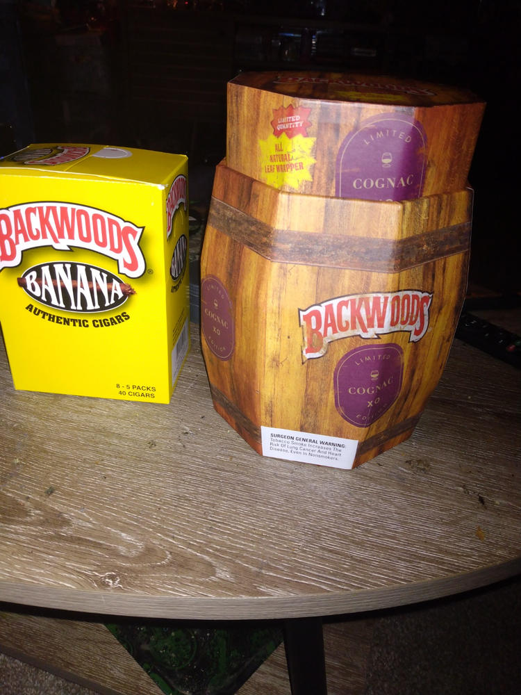 Backwoods Cognac XO Cigars | 40 Count Barrel – Tobacco Stock