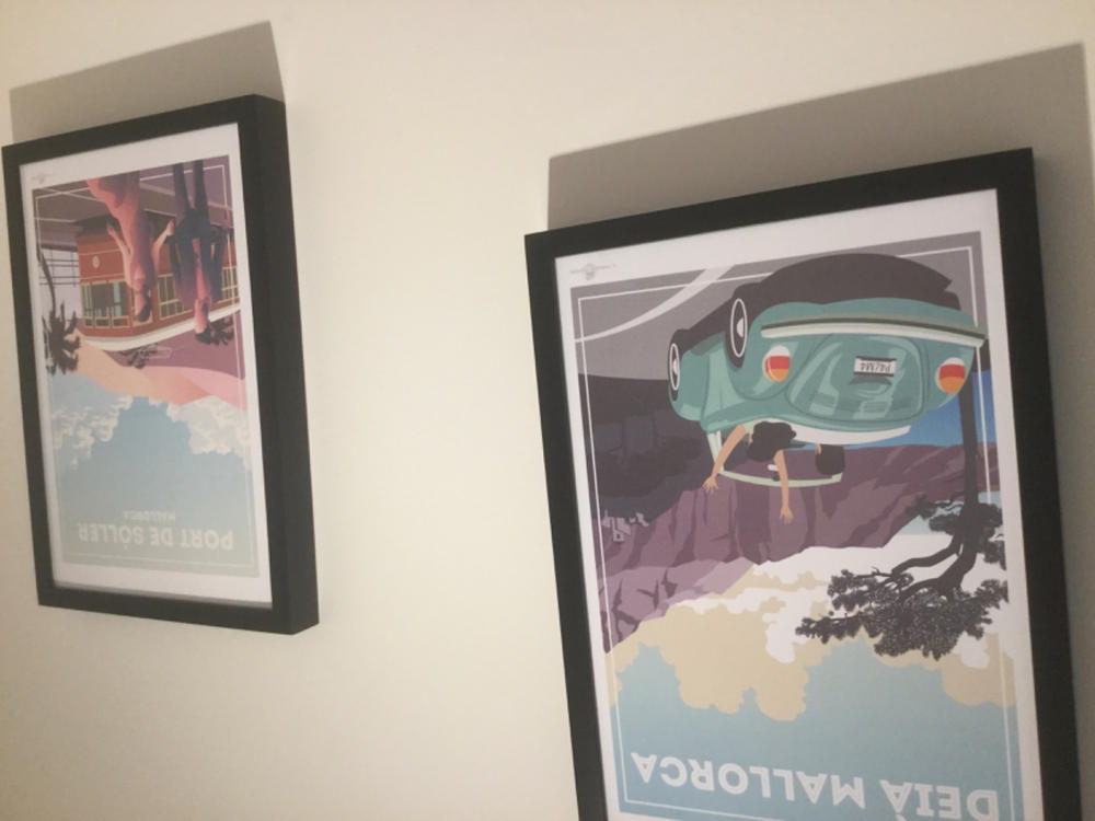 Deia Mallorca poster print – Paradise Posters