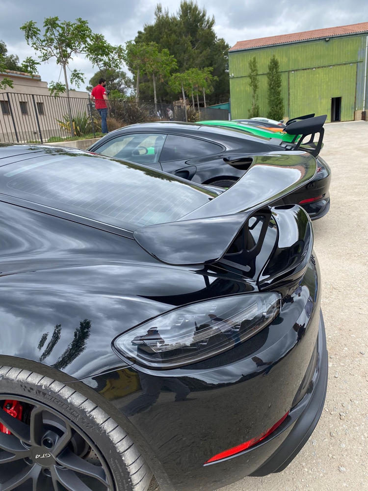 GT4 Wing Risers by RSNV - For 981 and 718 Porsche GT4