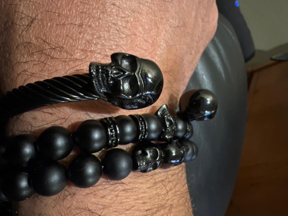 Phantom Stack - Premium Skull Bracelets for Men – SkeletonHD
