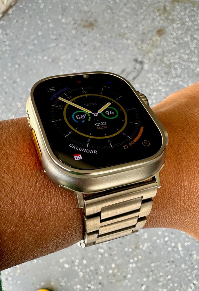 Titanium Apple Watch Ultra Band - SANDMARC