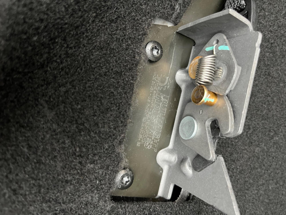 Rear Seat Release Kit - Black | Ford F-Series - BuiltRight Industries