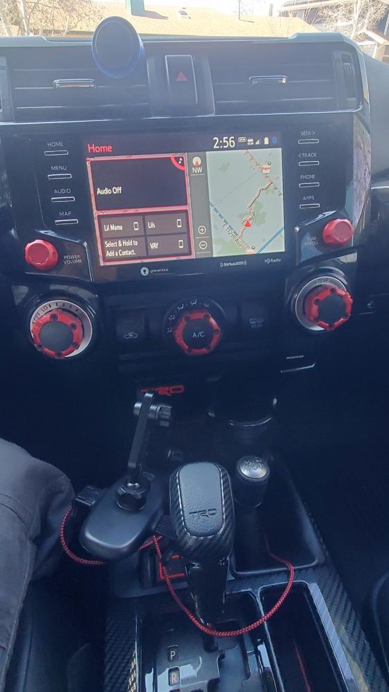 AJT Design Climate & Radio Knobs For 4Runner (2010-2023) — 4Runner ...