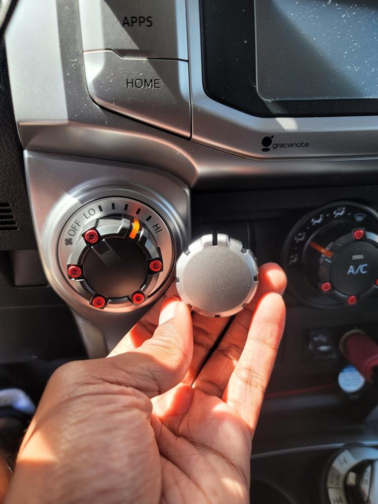 AJT Design Climate & Radio Knobs For 4Runner (2010-2023) — 4Runner ...