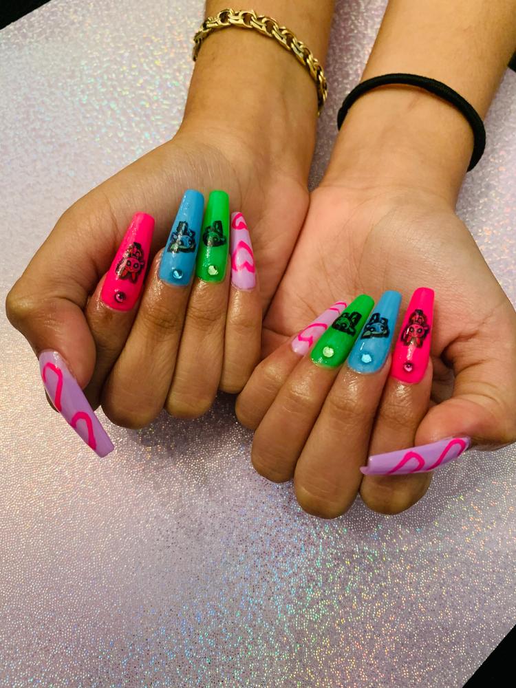 Pro Gel Tips - PGT01 Long Coffin – iGel Beauty