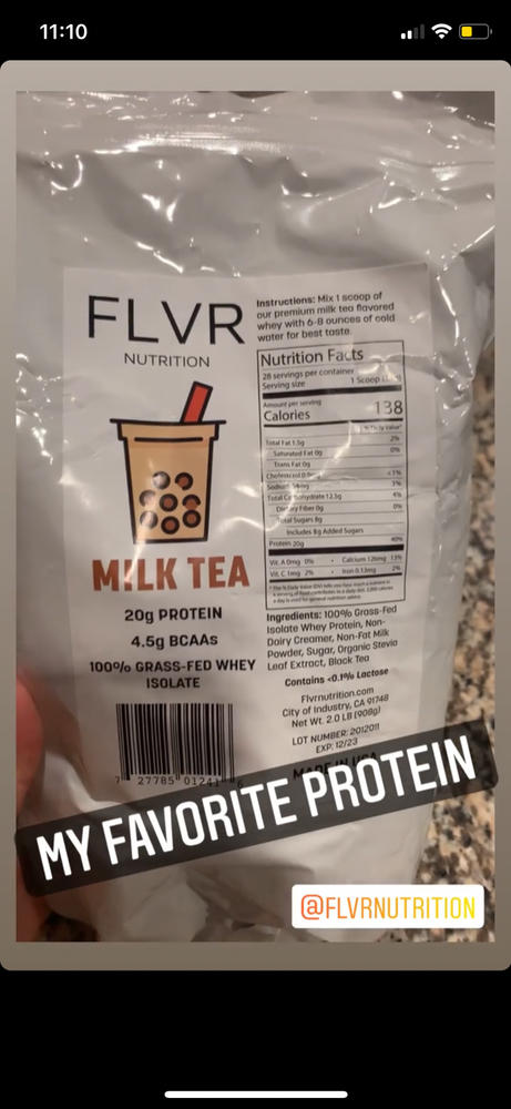 Premium Milk Tea Protein - FLVRNutrition