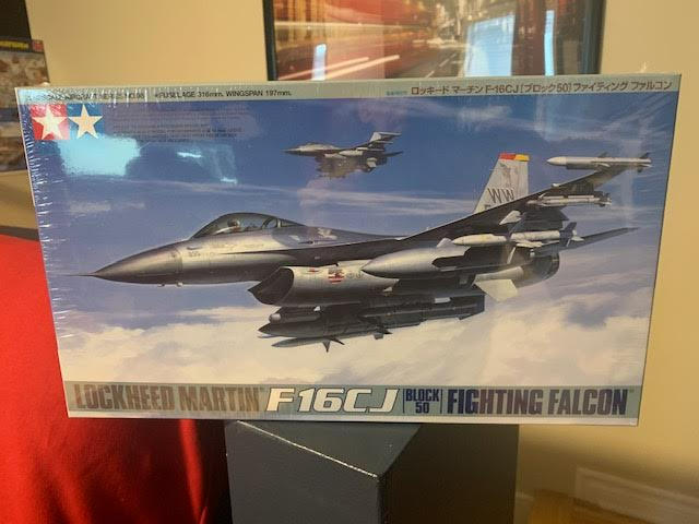 Tamiya Lockheed Martin F16CJ Block 50 Fighting Falcon 1/48 Scale 61098 ...