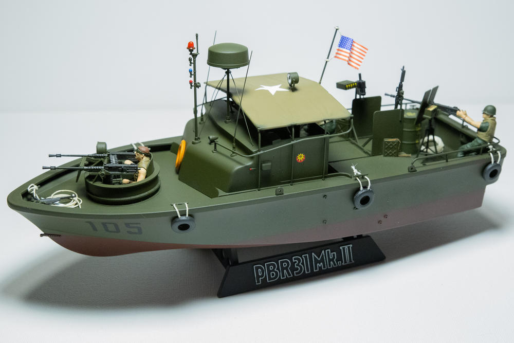 Tamiya US Navy PBR 31Mk.II Patrol Boat River Pibber 1/35 Scale 35150 ...