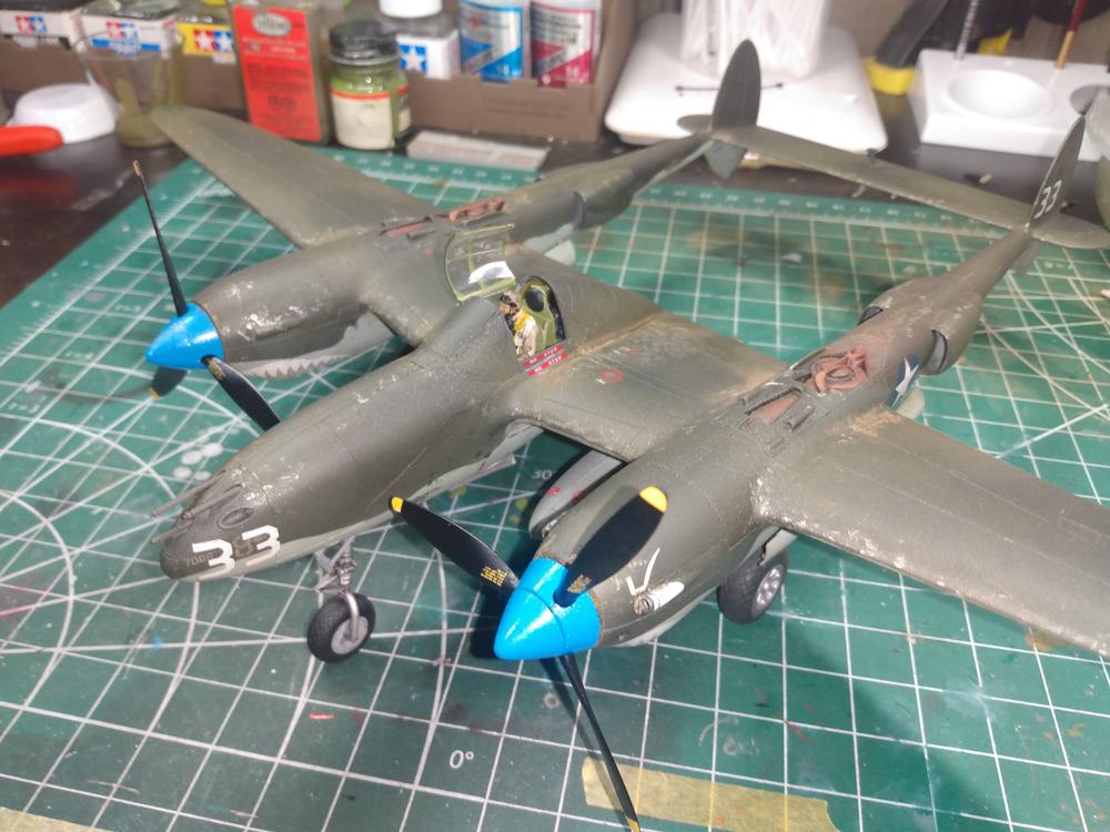 Tamiya 61120 Lockheed P-38 F/G Lightning – YZKD