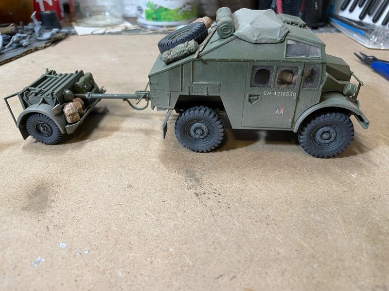 Tamiya British 25 Pndr Gun and Quad Tractor 1/35 Scale 35044 • Canada's ...