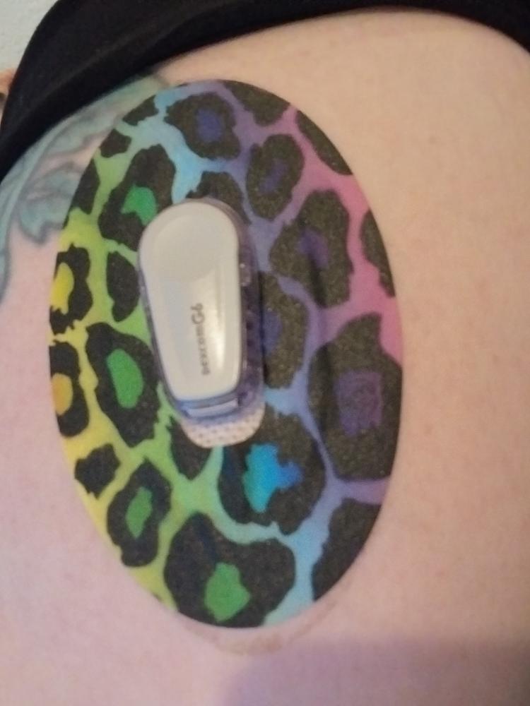 Pink Gingham Dexcom G6 Tape - ExpressionMed